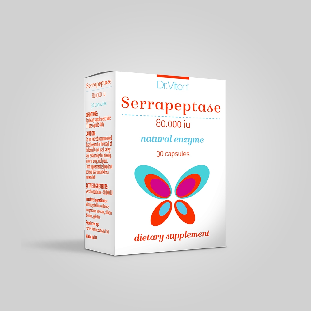 Serrapeptase супериорен протеолитички ензим - Алфалаб